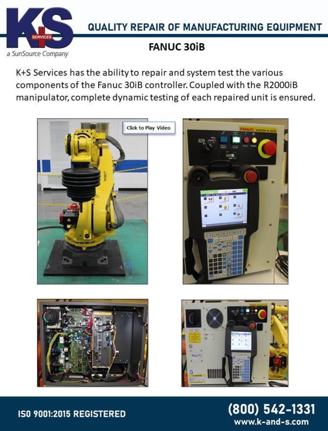 Fanuc 30iB Robot - K+S Services